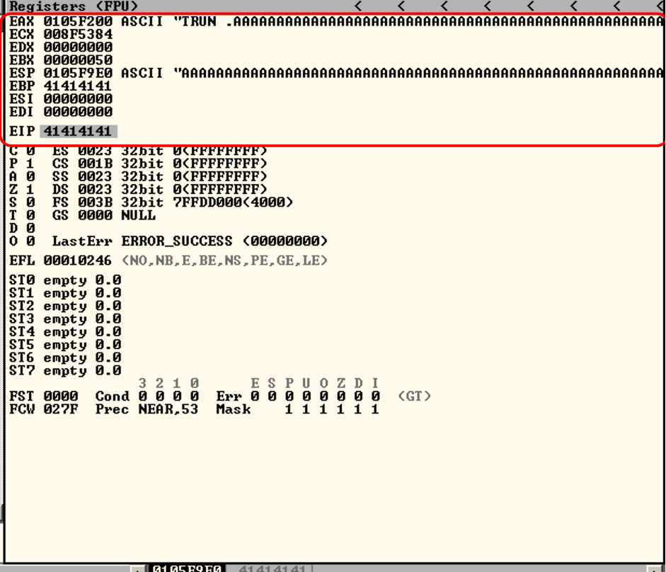 Windows Stack Buffer Overflow Low Level Tinkering